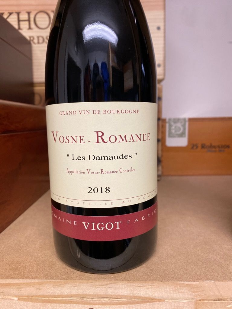 2018 Domaine Vigot Fabrice Vosne-Romanée Les Damaudes (750ml) – The ...