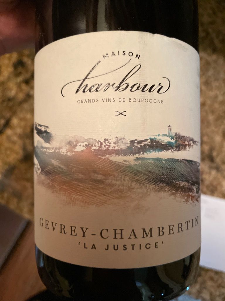 2019 Maison Harbour Gevrey-Chambertin La Justice (750ml) – The Wine Club