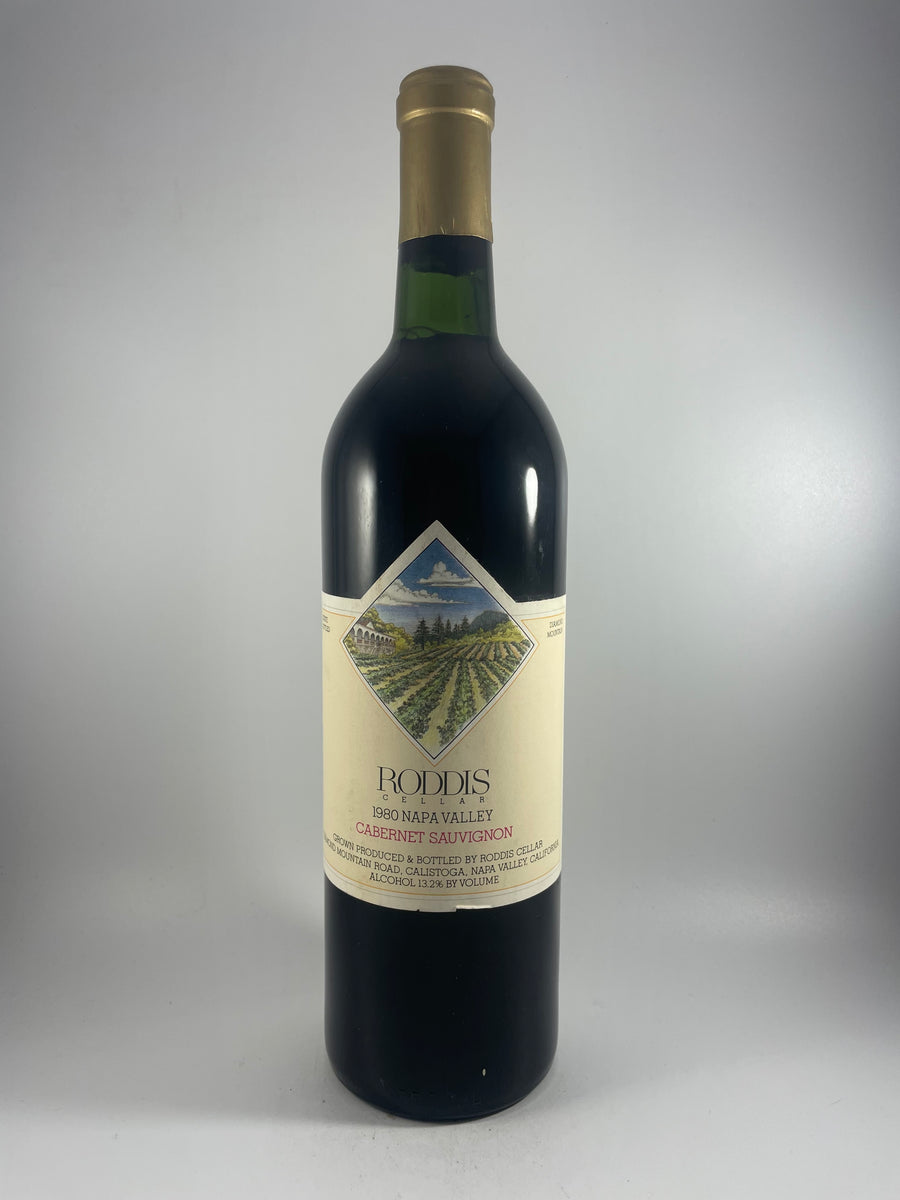 1980 Roddis Diamond Mountain Cabernet Sauvignon (750ml) – The Wine Club